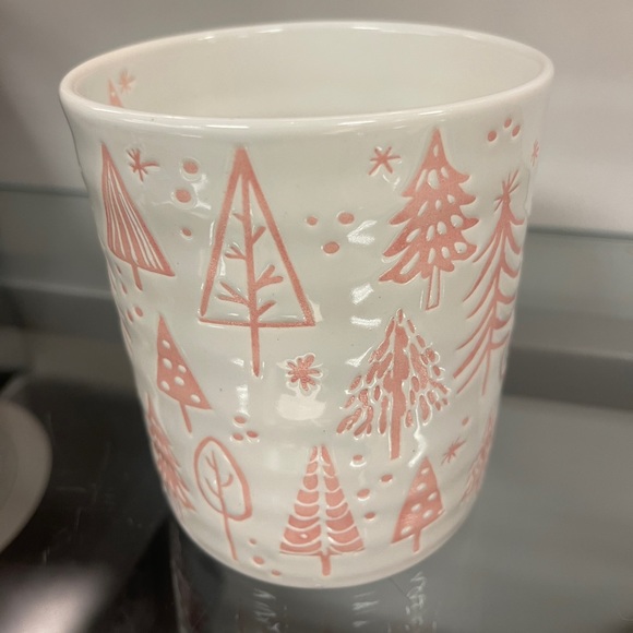 Primo Design | Holiday | Pink Christmas Trees Ceramic Coffee Mug Primo ...